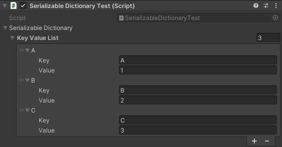 Unity Serializable Dictionary (스크립트 직렬화)