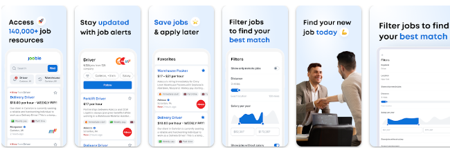 주블 Jooble 취업 기회 회사 지원 하기 어플 다운로드 | 아이폰 안드로이드 PC 설치 방법, 앱 이용 팁