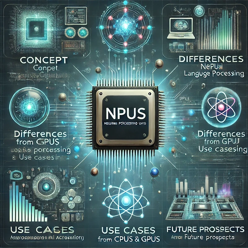 NPU란?(개념, GPU와 차이, 활용 사례, 전망)