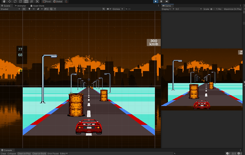 유니티 ) h8man님의 pseudo 3d game 뜯어봄. + 장애물도 넣어봄. :: 노년코딩