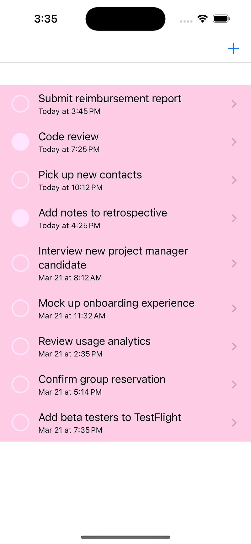 [iOS App Dev Tutorials] Reminder(40) — 관슨의 개발일지