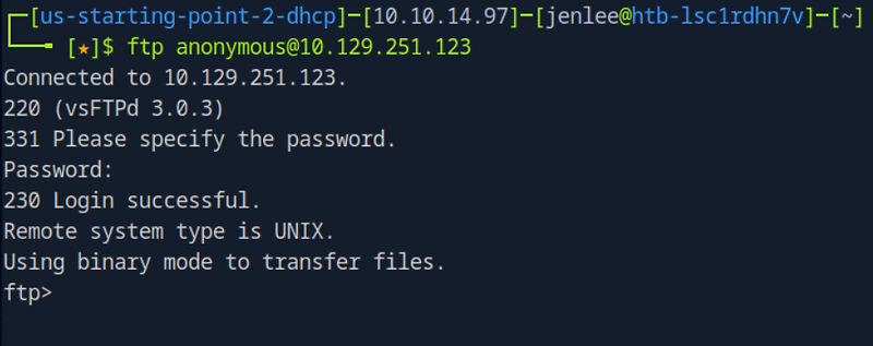[Hackthebox] Fawn Challenges Writeup