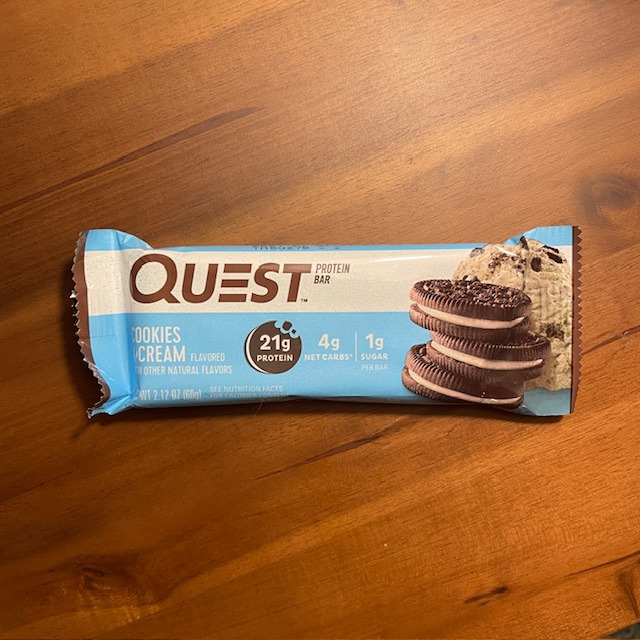 단백질바 제품 후기ㅣ퀘스트 쿠키 앤 크림(QUEST COOKIES & CREAM REVIEW)