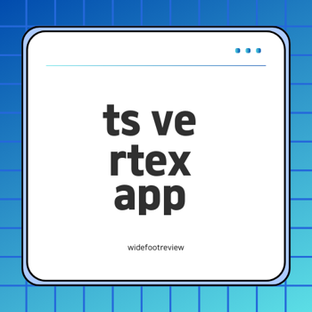 ts vertex app 사용법 알아보기