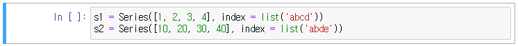 [복습] Python Series와 DataFrame의 특성(reindex, add, sub, mul, div)