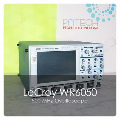 LeCroy WR6050 Oscilloscope 중고 오실로스코프 판매 르크로이 계측기 렌탈 수리 교정대행 매매 500MHz