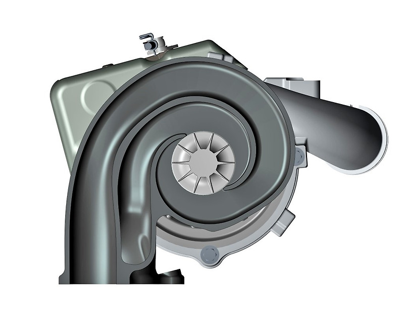Dual volute turbocharger