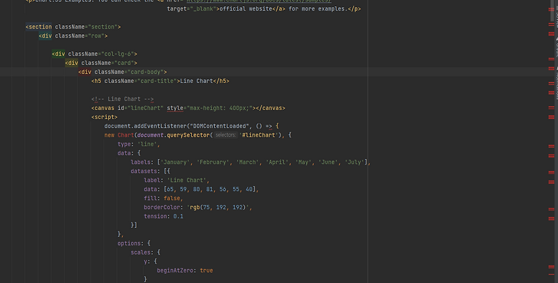 [SpringBoot] React + TypeScript + JPA 프로젝트 (13) - Chart.js 적용하기