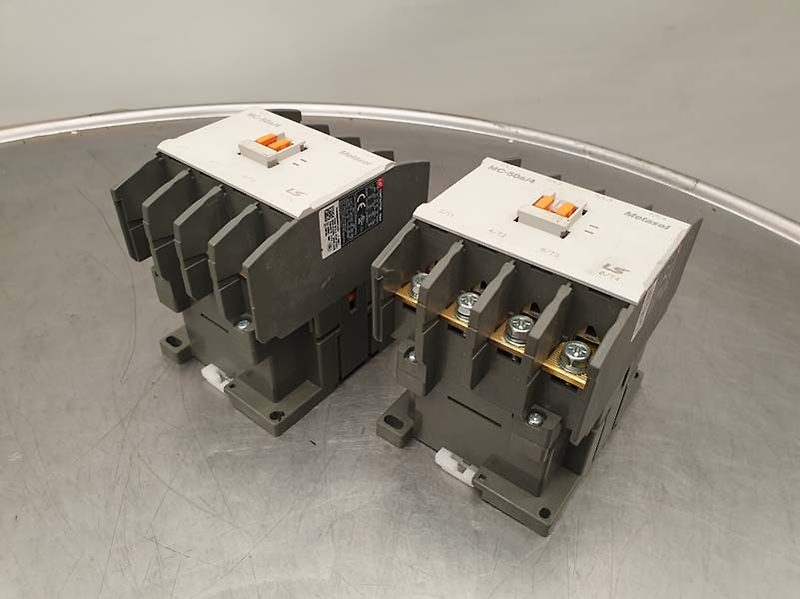 개폐기 전자접촉기 4극형 50A CONTACTOR Metasol A1,A2-AC220V LS(MC-50a-4) 판매합니다.