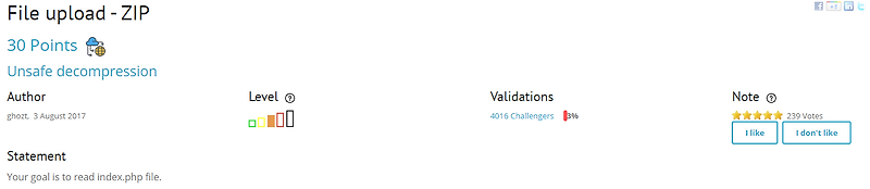 [Root-me] - File upload - ZIP :: seummin_ 공부 노트