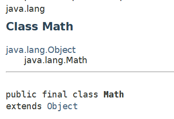 [Java] 내장 함수 1. Math