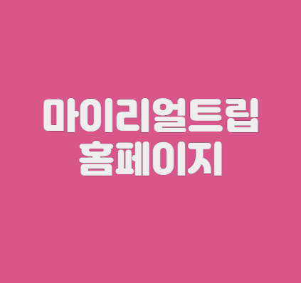 마이리얼트립 홈페이지 (www.myrealtrip.com/)