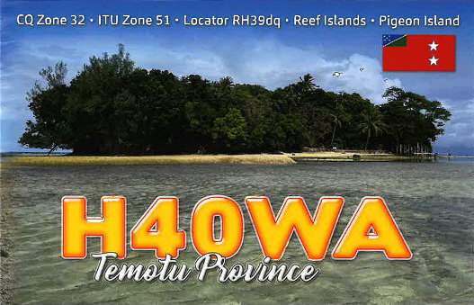 [Temotu Province] H40WA