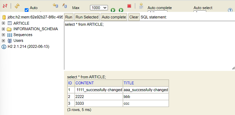 [Spring boot] (15) 데이터 수정하기 (DB까지)