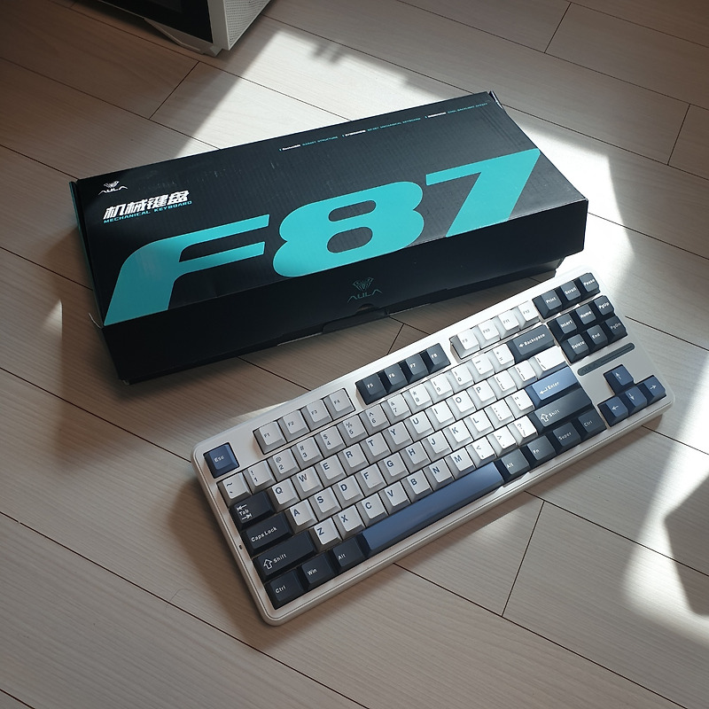 AULA F87 Pro 독거미 키보드 리뷰: 가성비 그레이축의 매력