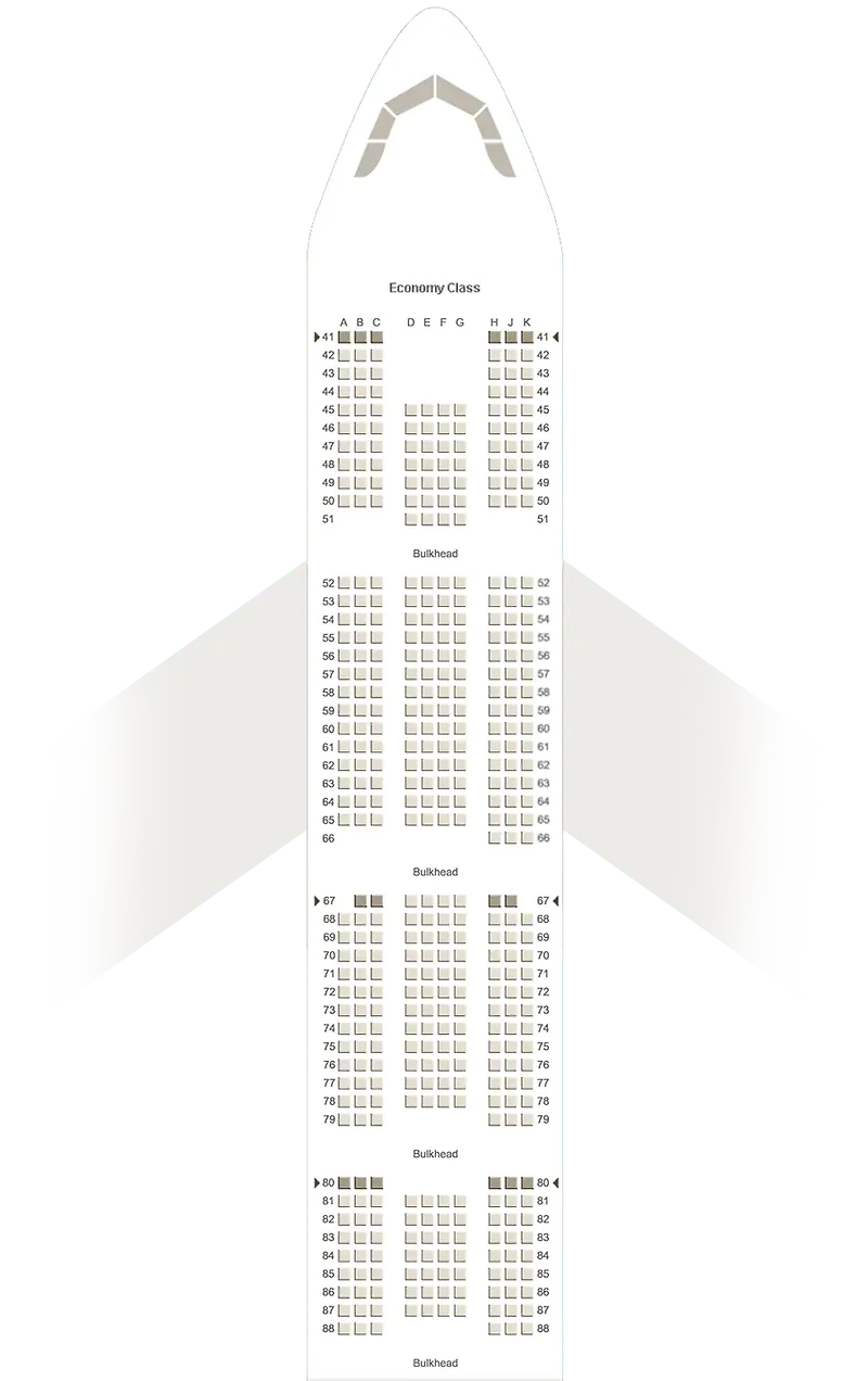 [쫑픽]항공기 좌석배치도 - 에미레이트 항공 (Emirates / Seat Map)