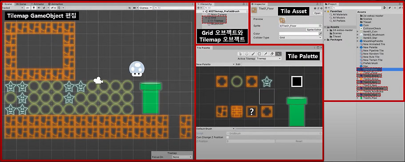 [Unity 2D Basic] 2D Tilemap Editor — Seize the day