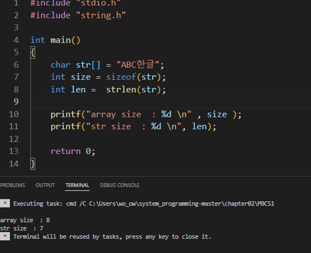 [Window System Programming] Chapter 02. 아스키 코드 VS 유니코드