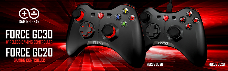 MSI, 포스 GC20 & GC30 컨트롤러 소개