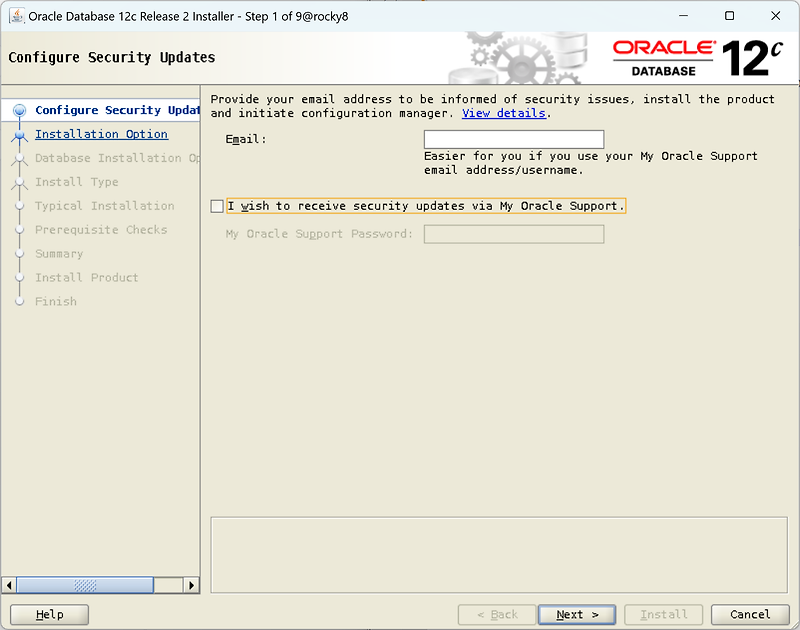 [Oracle] Rocky Linux 8.10에 Oracle 12c 설치 가이드