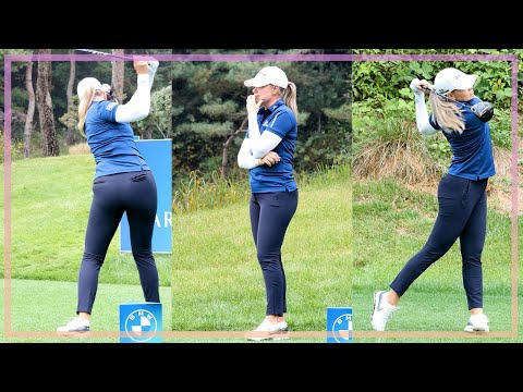 [4k] LPGA BMW 2023 세계랭킹 71위 마틸다 카스트렌의 무자비한 하체! 그리고 드라이버 스윙들!!