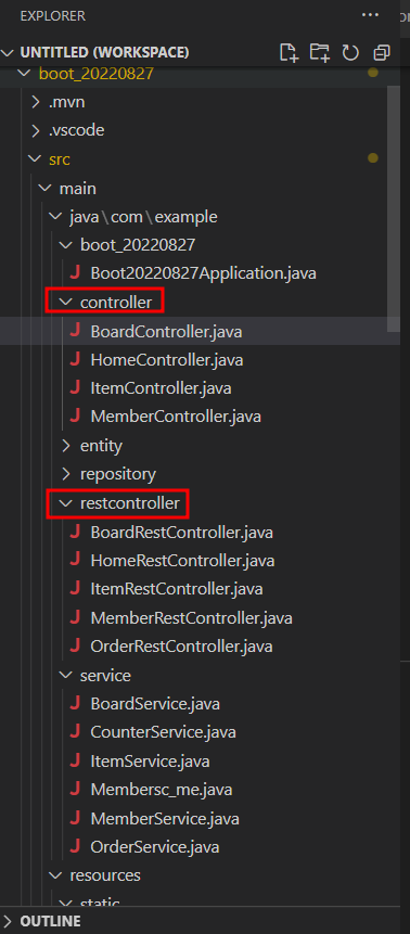 46일차 spring 화면 표기html, controller에서 data 받아오기, thymeleaf, rest controller, controller 차이점
