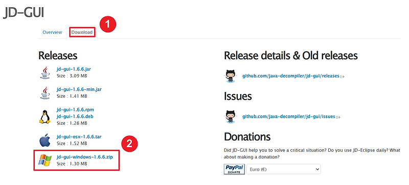 java class, jar파일 디컴파일하기