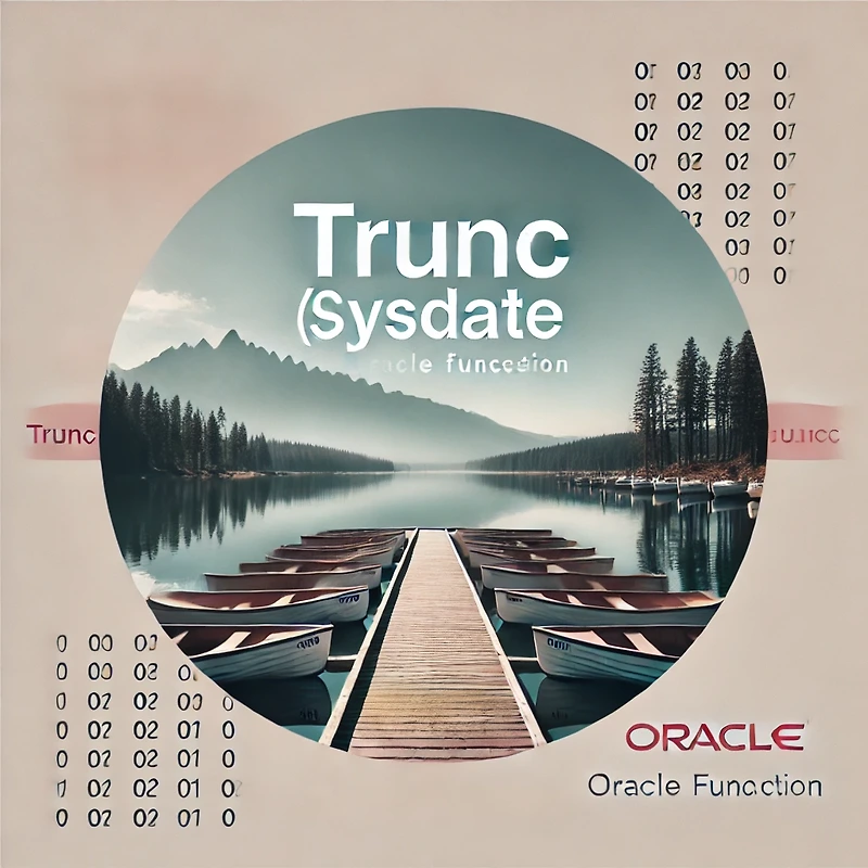 오라클 TRUNC(SYSDATE)