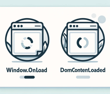 window.onload vs DOMContentLoaded
