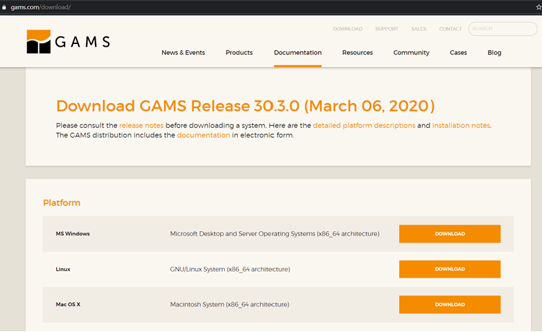 GAMS Install / License