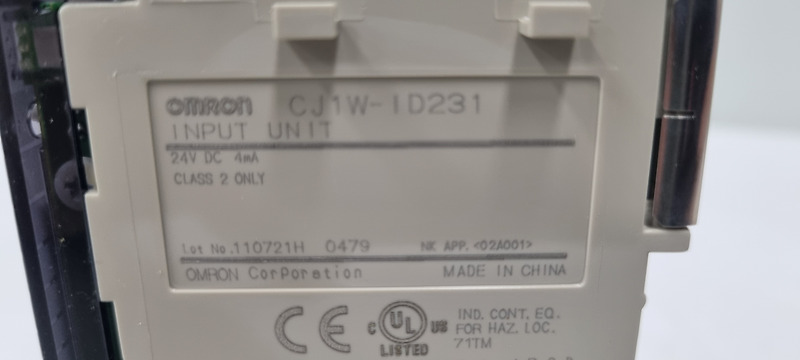 OMRON PLC MODULE INPUT CJ1W-ID231
