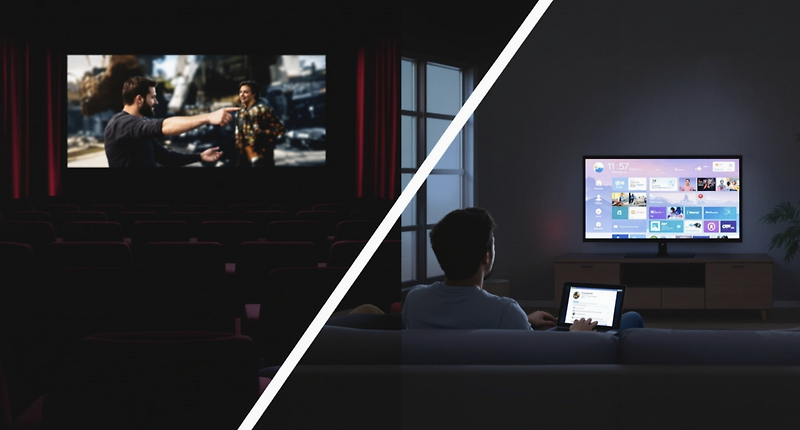 영화 감상 어디가 좋을까? 극장 vs OTT 장단점 비교