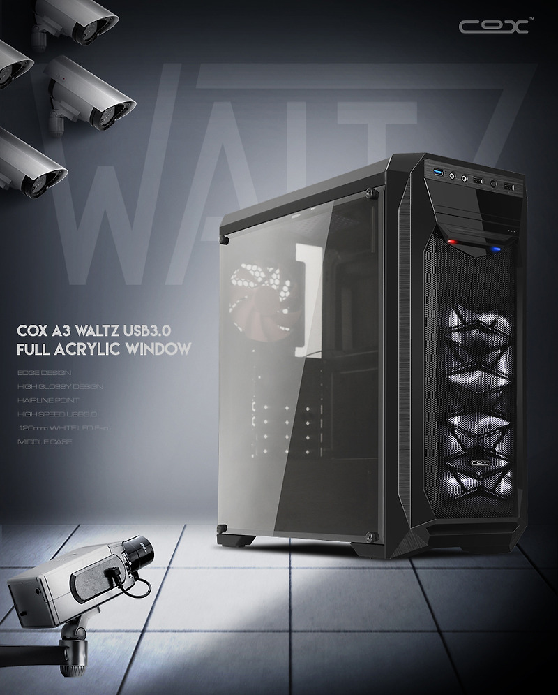 COX A3 Waltz Full Acrylic 리뷰: 게이밍의 새로운 지평을 열다