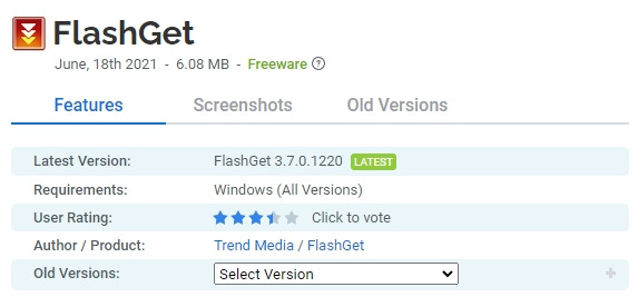 FlashGet 무료 다운로드