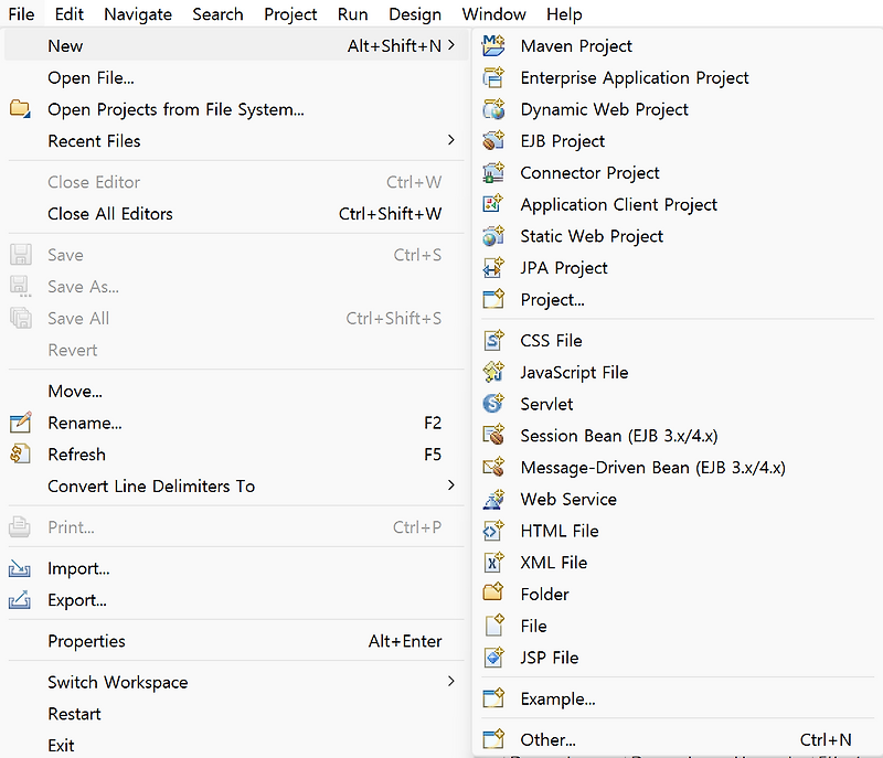 eXERD를 활용한 다이어그램 작성하기 from. eclipse