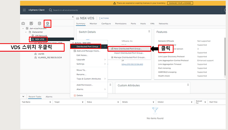 [Server-Vmware] VMware vCenter VDS Port Group 생성