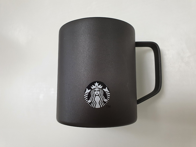 스타벅스 SS 블랙 데비 머그 414ml