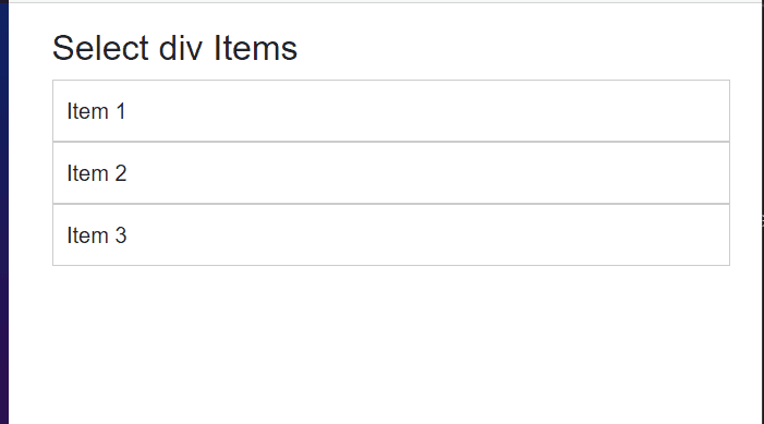 kjun.kr (kjcoder.tistory.com) :: [Blazor] div 항목 선택할 수 있는 구조로 만들기