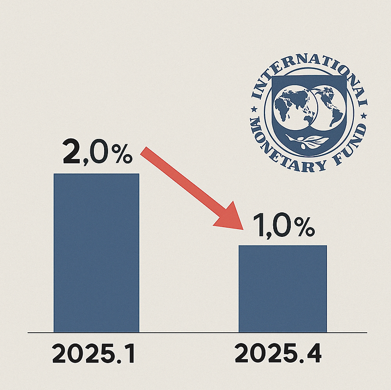 2025년 한국 성장률, IMF는 왜 1.0%로 낮췄을까