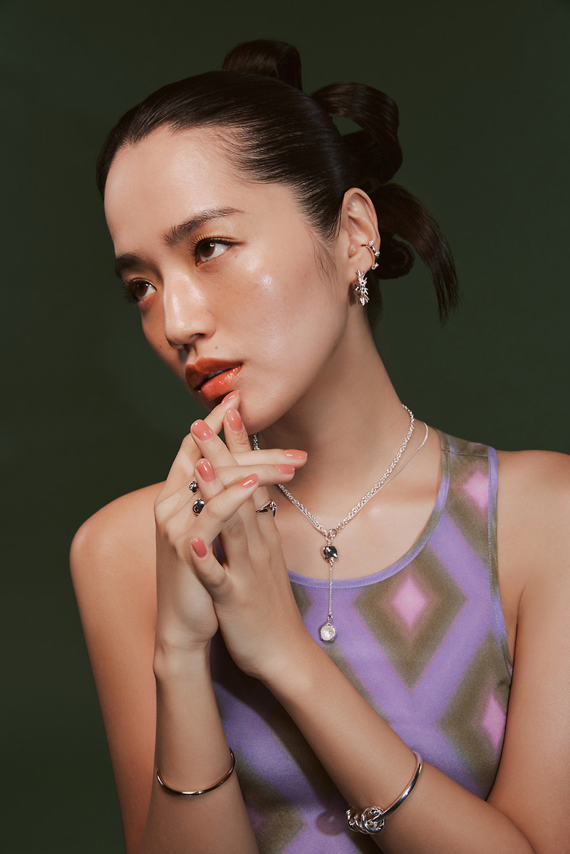 #225 Love Earcuff_ 925 실버 & 14k 골드 이어커프