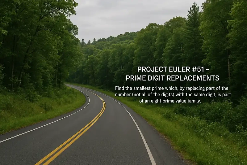 C C Project Euler 51 Prime Digit Replacements