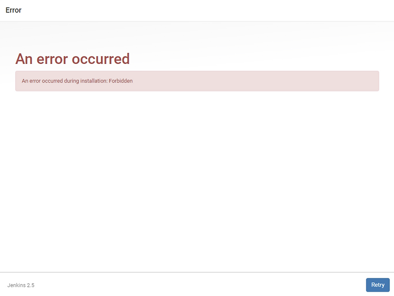 Karatus::[Jenkins] "An error occurred during installation: No such plugin: cloudbees-folder"