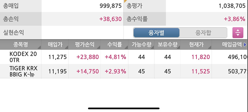 연금저축펀드로 ETF 투자로 노후 대비! (ft. Tiger KRX BBIG K-뉴딜, KODEX 200TR)