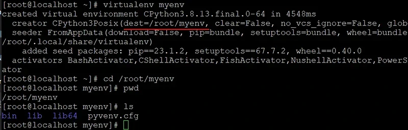 CentOS 7 파이썬 virtualenv 가상환경 만드는 방법
