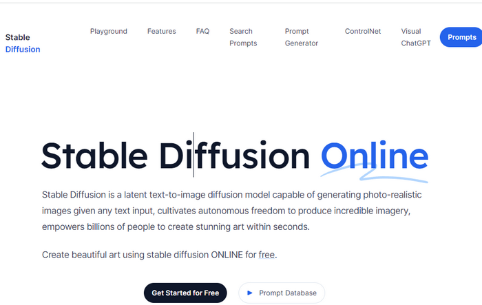 스테이블 디퓨전 웹에서 사용