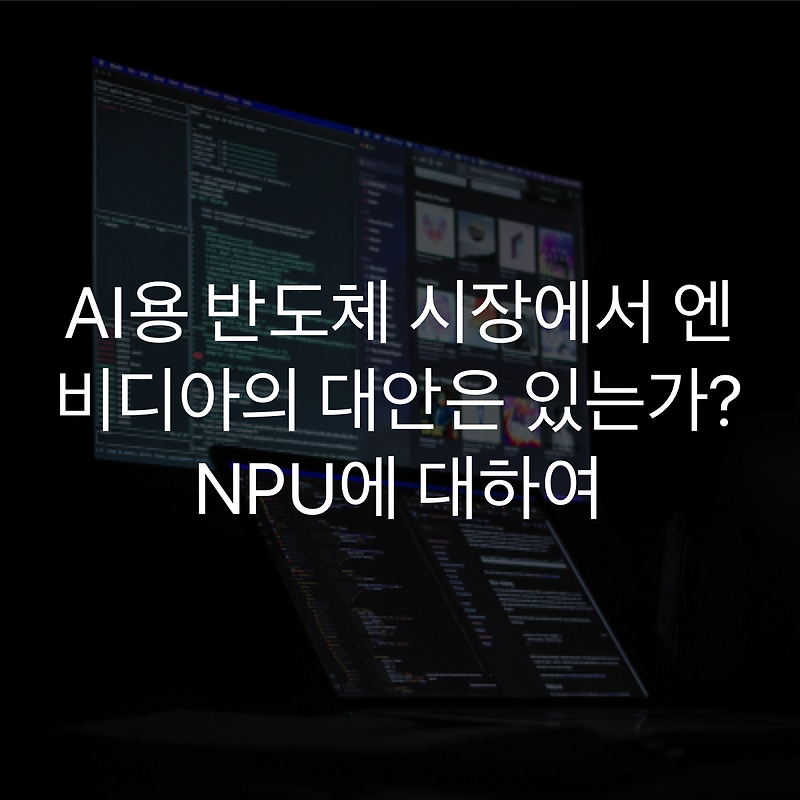 AI용 반도체 시장에서 엔비디아의 대안은 있는가? NPU에 대하여