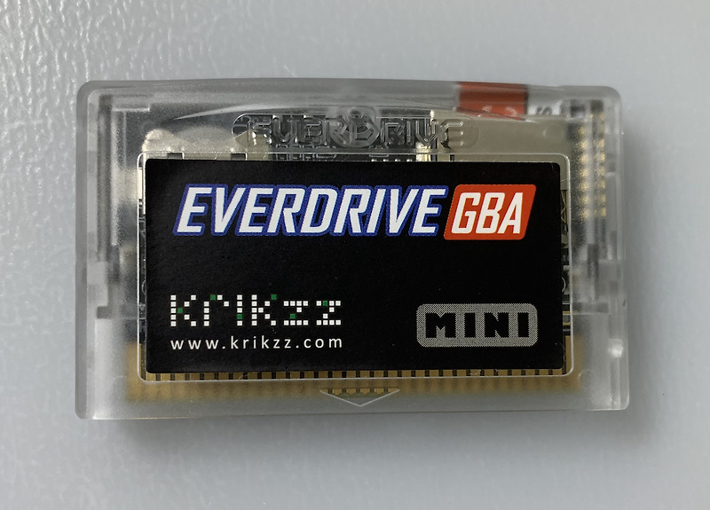 [GBA 주변기기] Everdrive GBA mini 구매