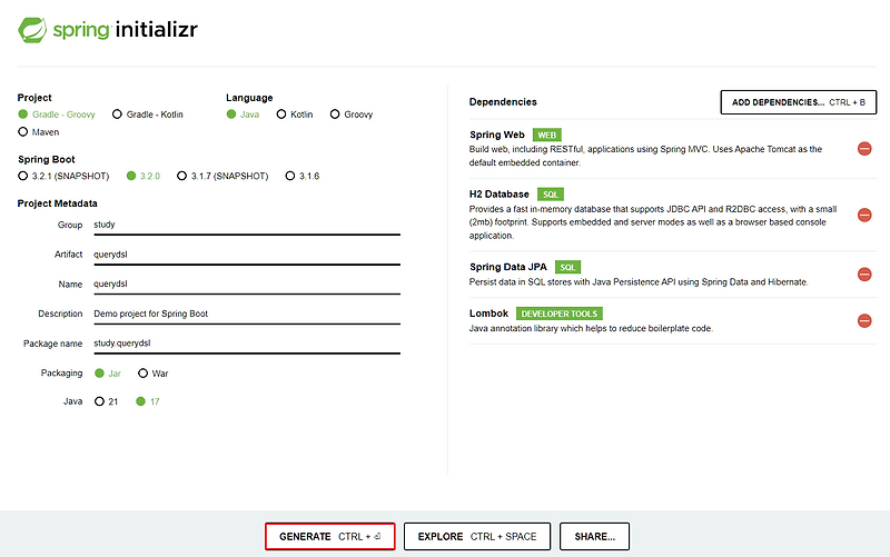 [QueryDSL] QueryDSL 스프링부트 3.0 이상 버전 환경 설정 :: stunote