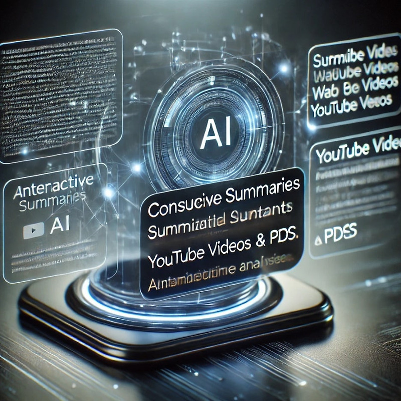 유튜브 영상이나 웹사이트 내용을 요약해주는 확장 프로그램(브라우저 확장자)