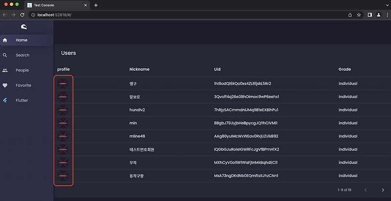 [Flutter Web] "Failed to load network image" CORS 해결